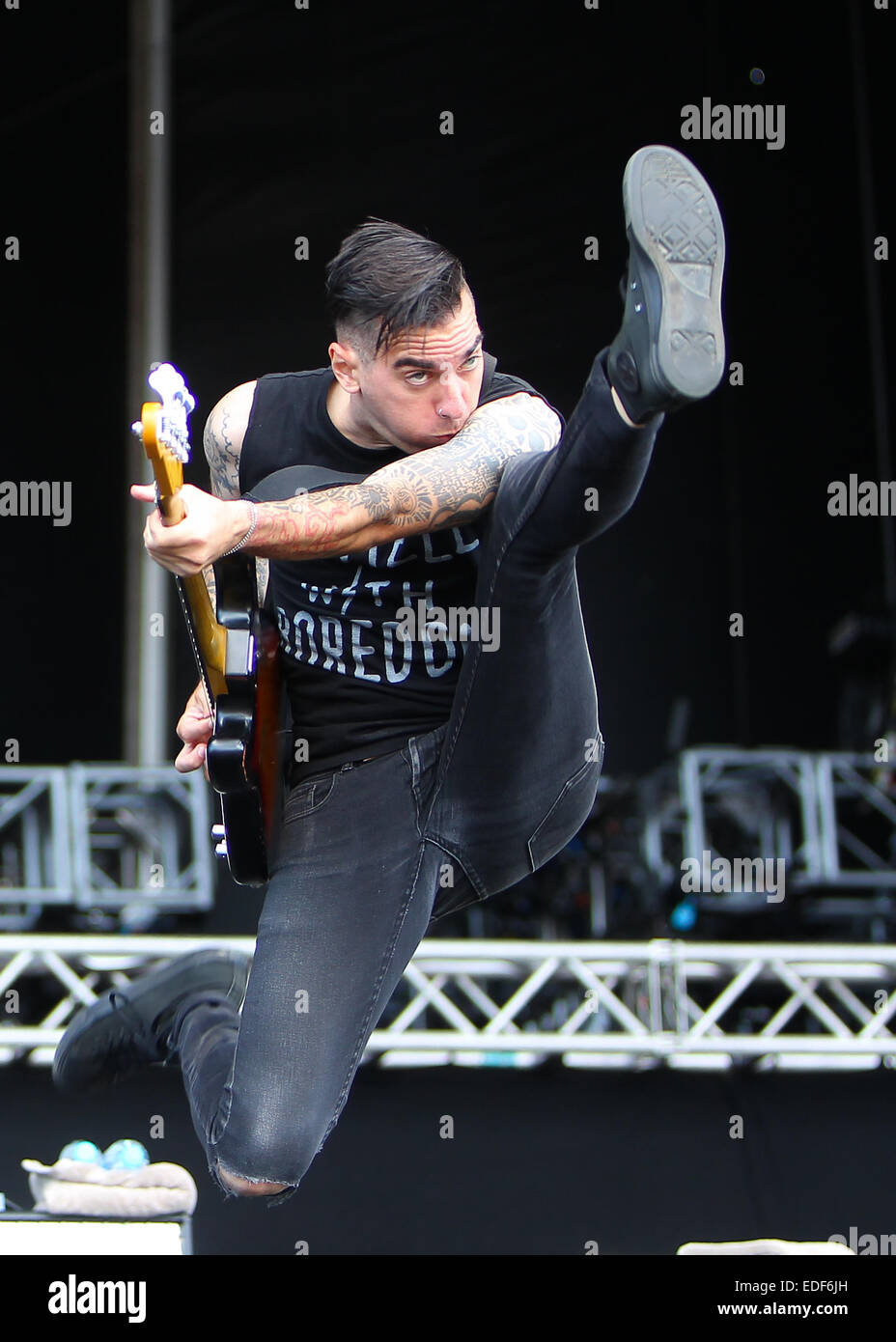 Sonisphere 2014 - Knebworth House - Performances - Day 1 - Anti-Flag ...