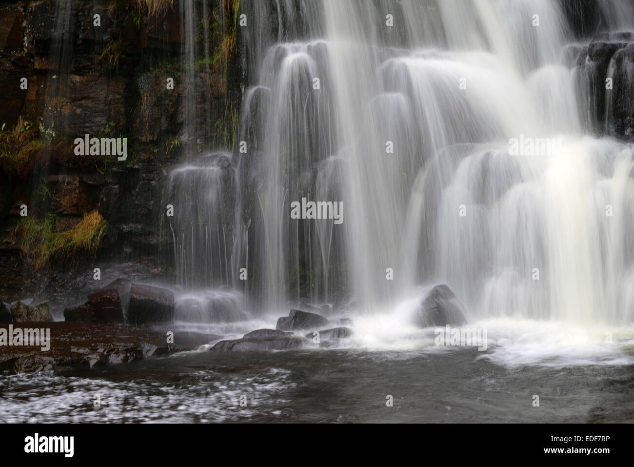 East Gill Force Waterfall 2 miles from Keld in Swaledale, Yorkshire ...
