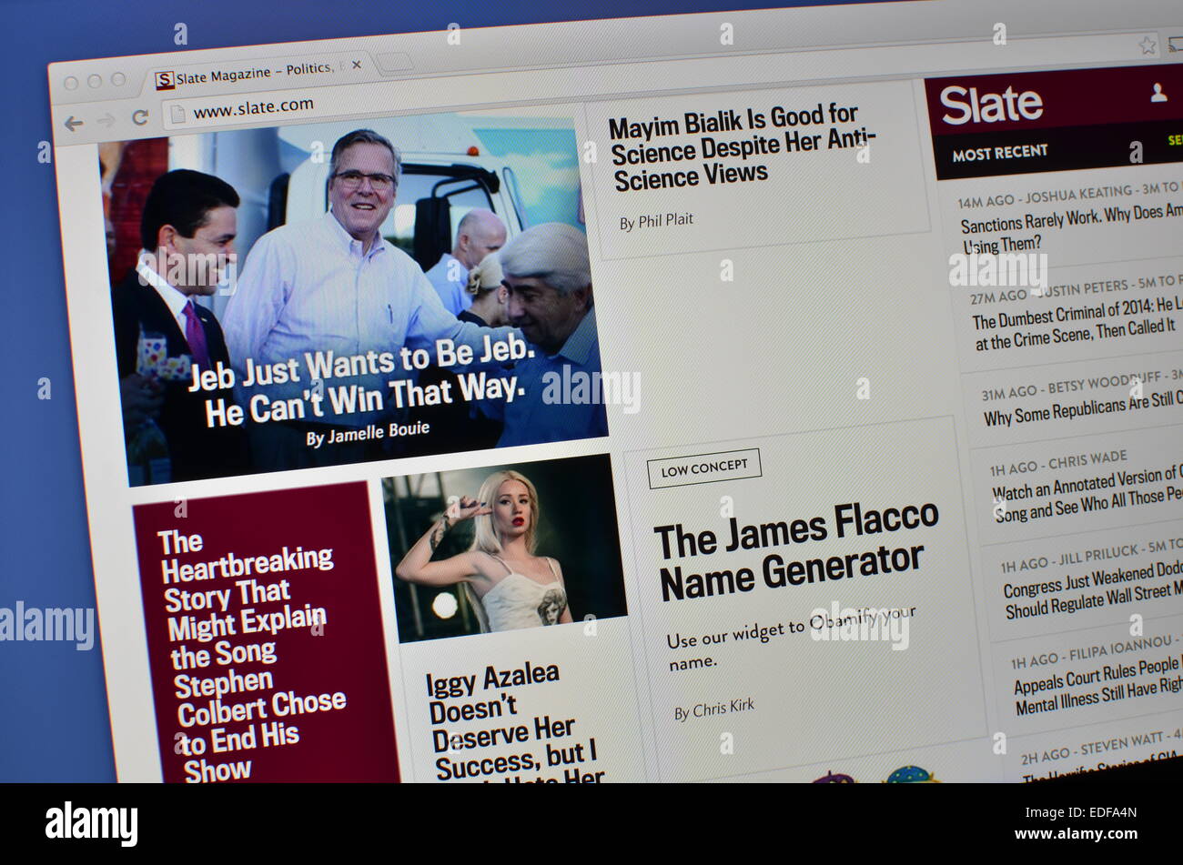 Slate computer hi-res stock photography and images - Alamy