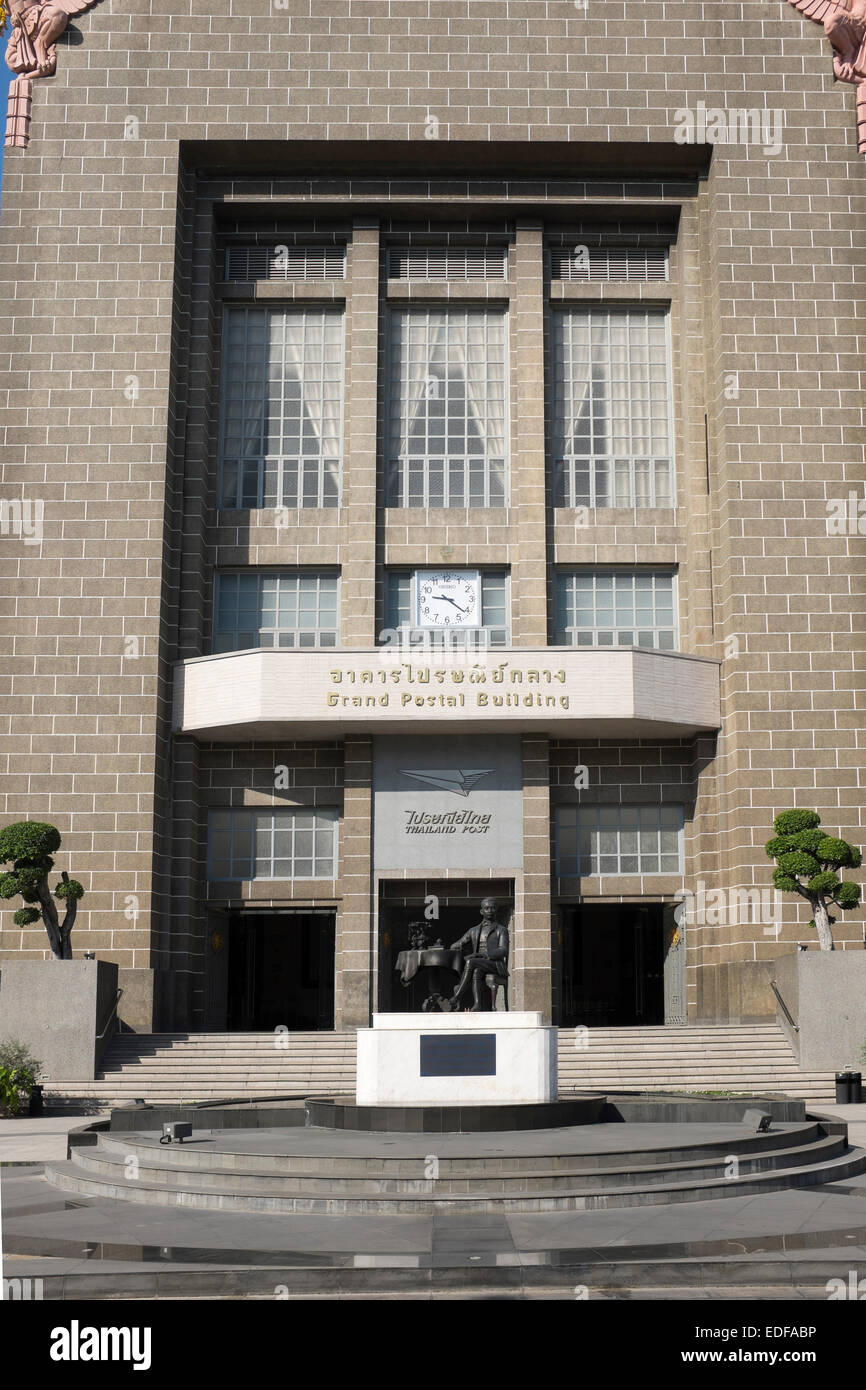 Grand Postal Building Charoen Krung Road Bangkok Stock Photo - Alamy