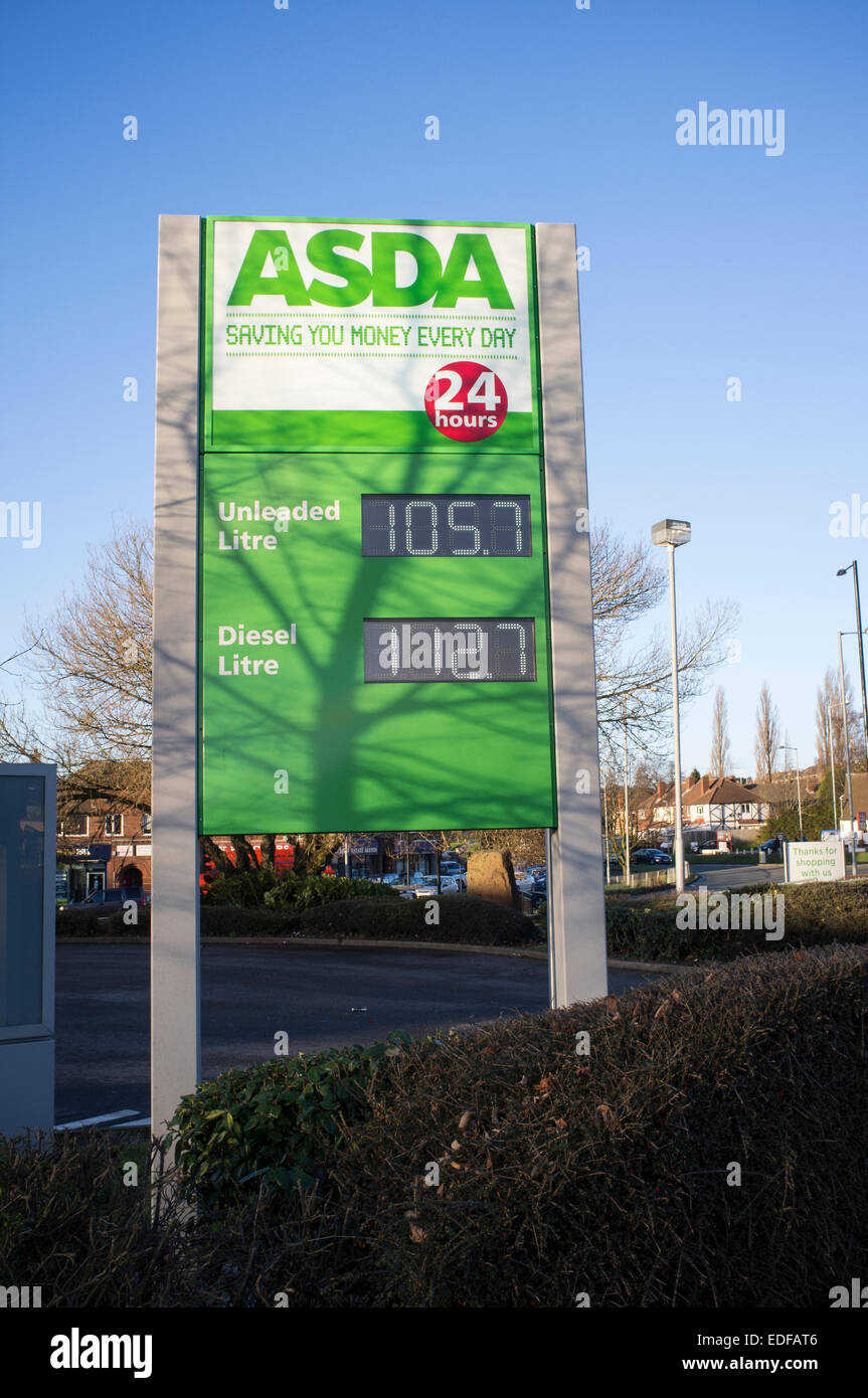 Asda 24 hour service hi-res stock photography and images - Alamy