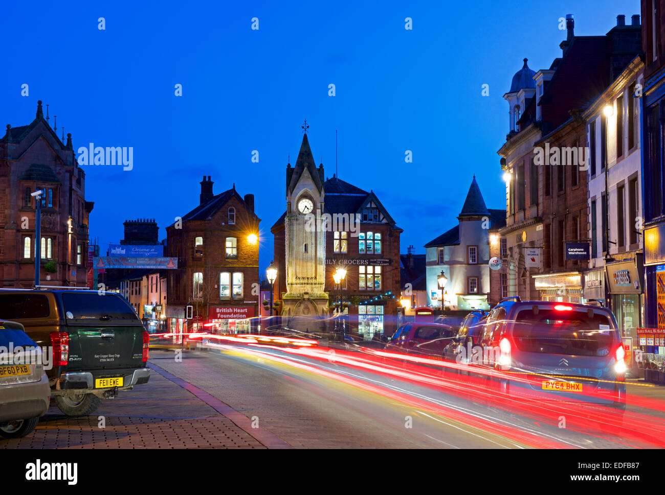 Penrith dusk cumbria england uk hi-res stock photography and images - Alamy