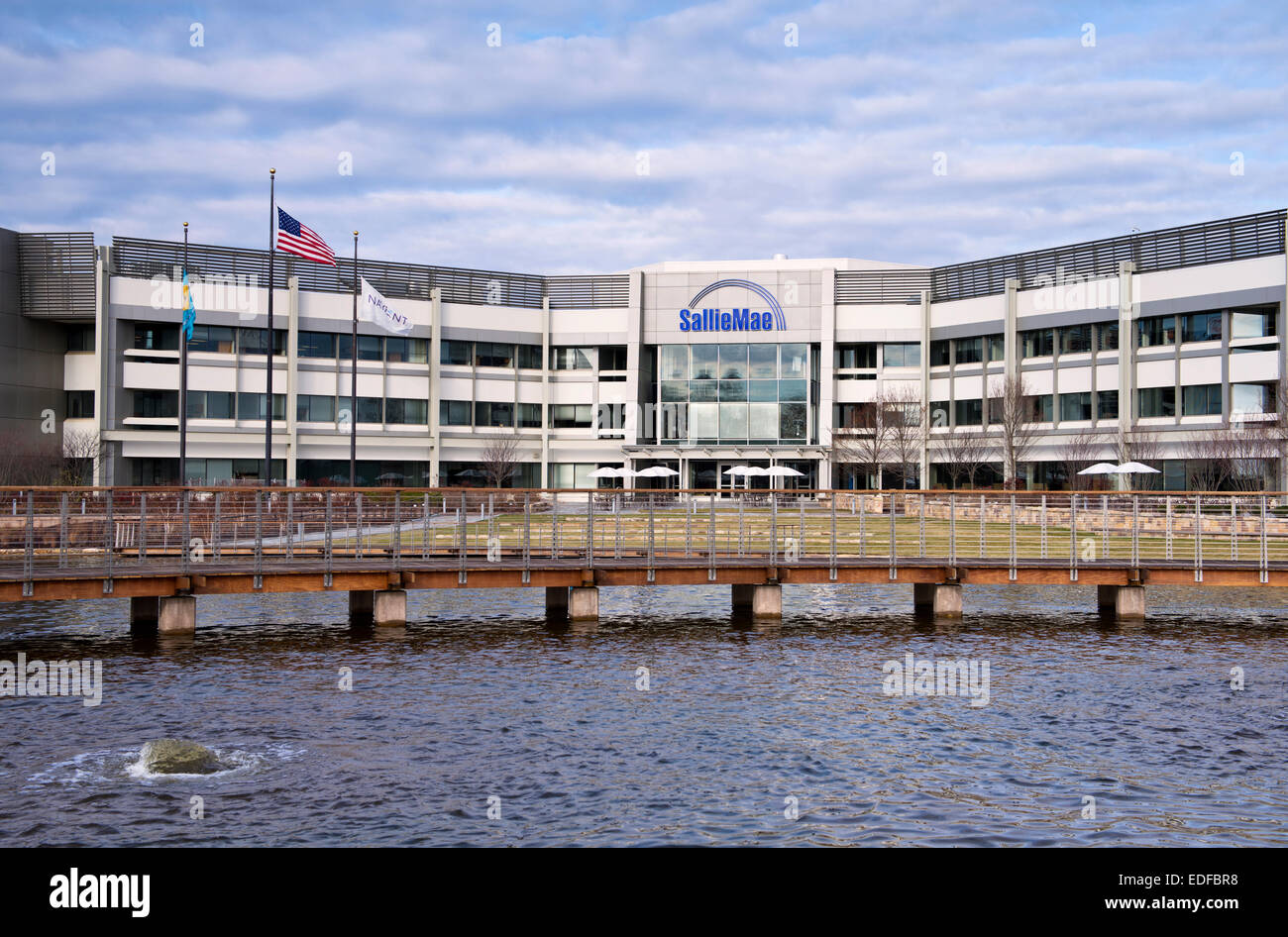 Sallie Mae headquarters building in Newark Delaware Stock Photo ...