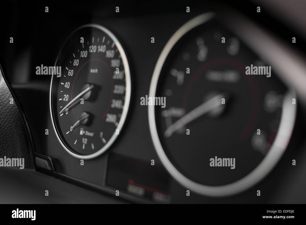 Color picture of details of a car dashboard Stock Photo - Alamy