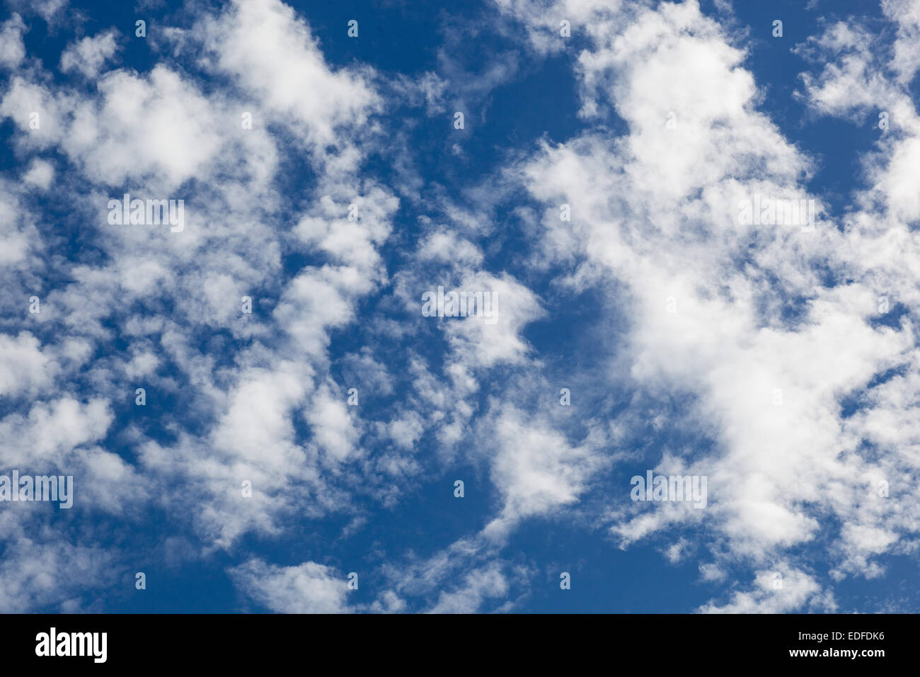 Color picture of blue skies on a sunny day Stock Photo - Alamy