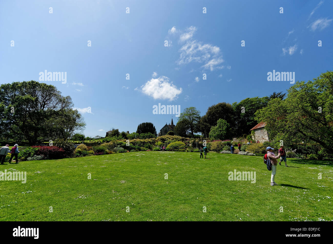 Mottistone Manor, Isle of Wight, mentioned in the Domesday Book, it is ...