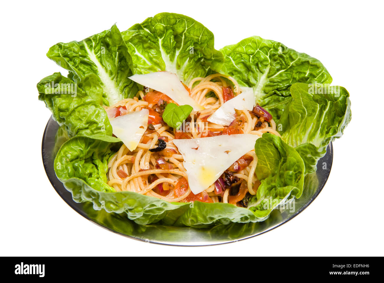 Pasta, spaghetti as a great light meal Stock Photo - Alamy