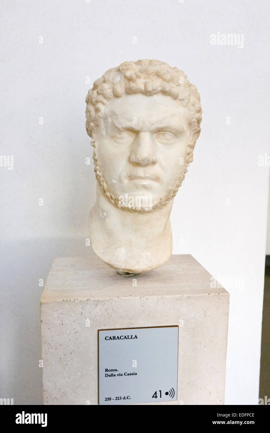 Portrait of Caracalla Stock Photo - Alamy