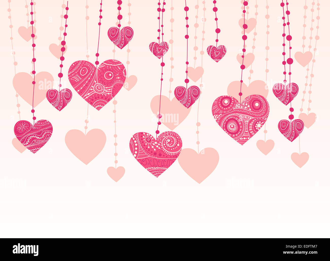 Fantasy hand drawn vector background Stock Photo - Alamy