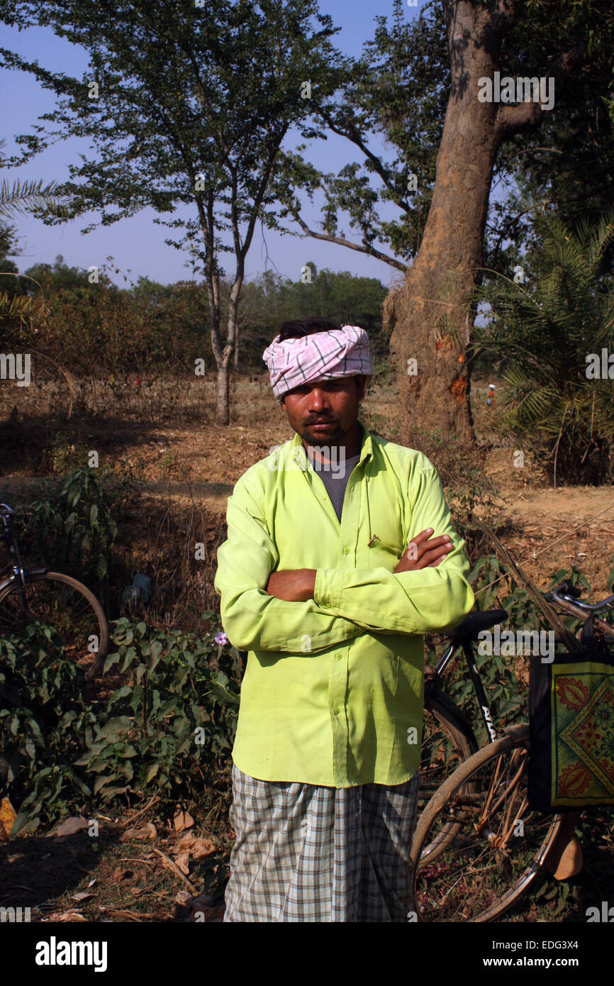 Adivasi man in Tokapal market, Chhattisgarh, Madyha Pradesh, India ... Adivasi man in Tokapal market, Chhattisgarh, Madyha Pradesh, India ...