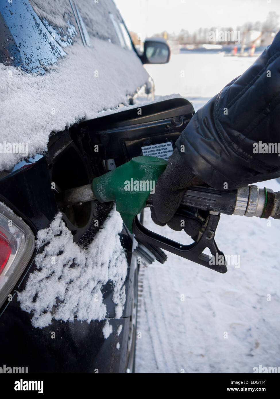 Refueling A Car Stock Photo - Alamy