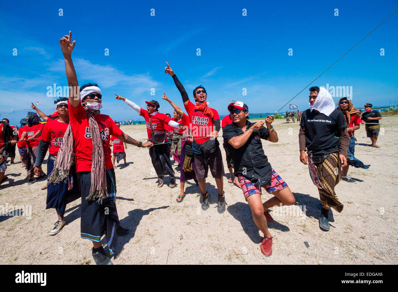 Annual festival of traditional kites in Bali.Indonesia Stock Photo - Alamy