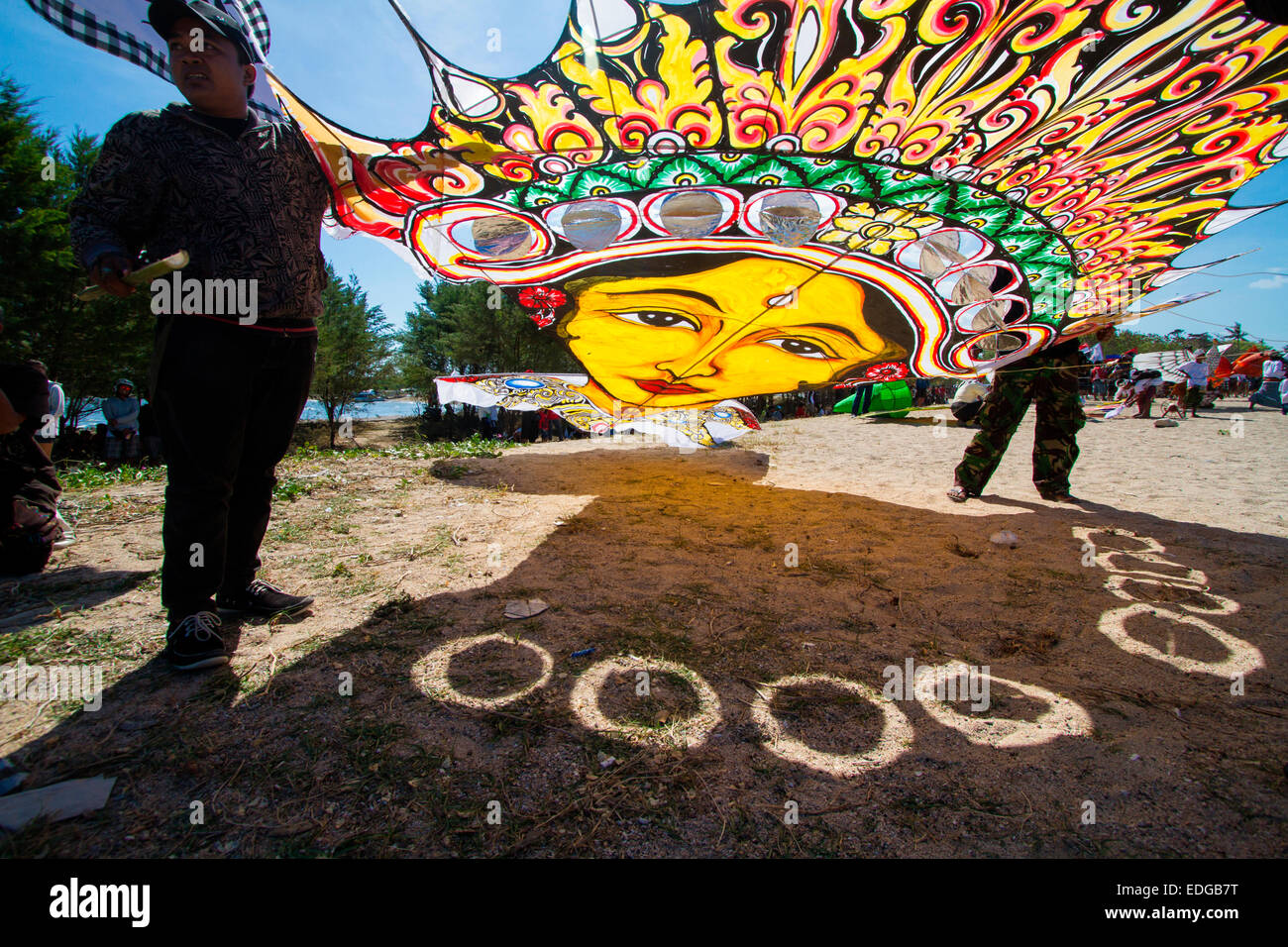 Annual festival of traditional kites in Bali.Indonesia Stock Photo - Alamy