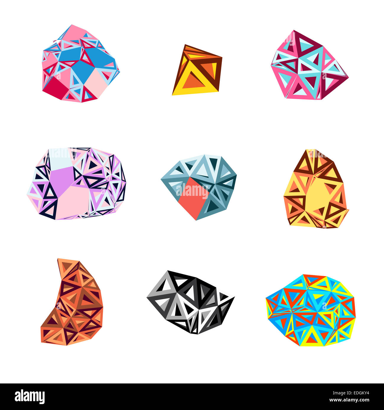 Different concept shapes hi-res stock photography and images - Alamy