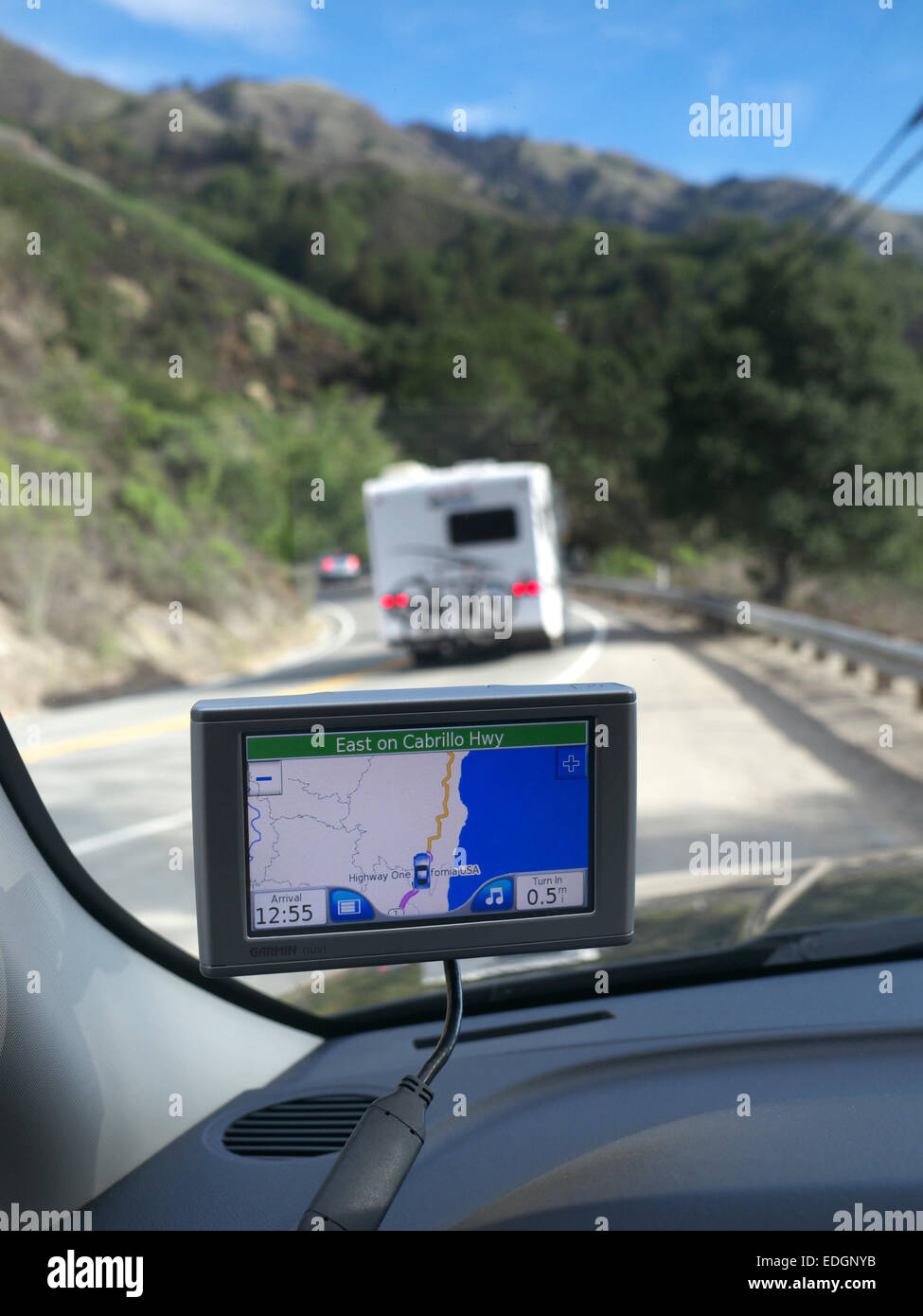 Pacific coast map hi-res stock photography and images - Alamy