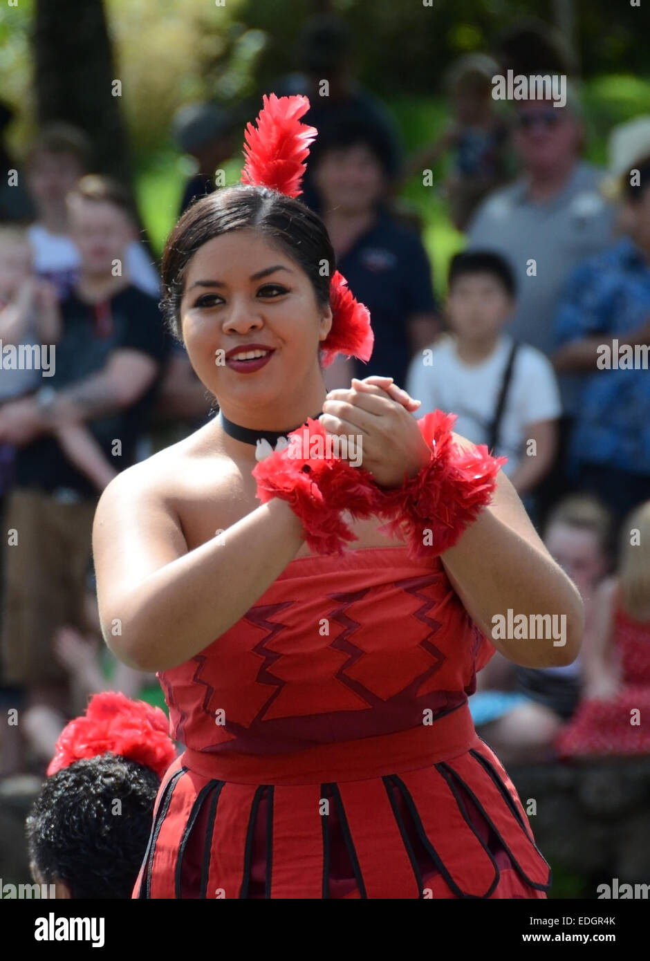 Pacific islander dancer hi-res stock photography and images - Alamy