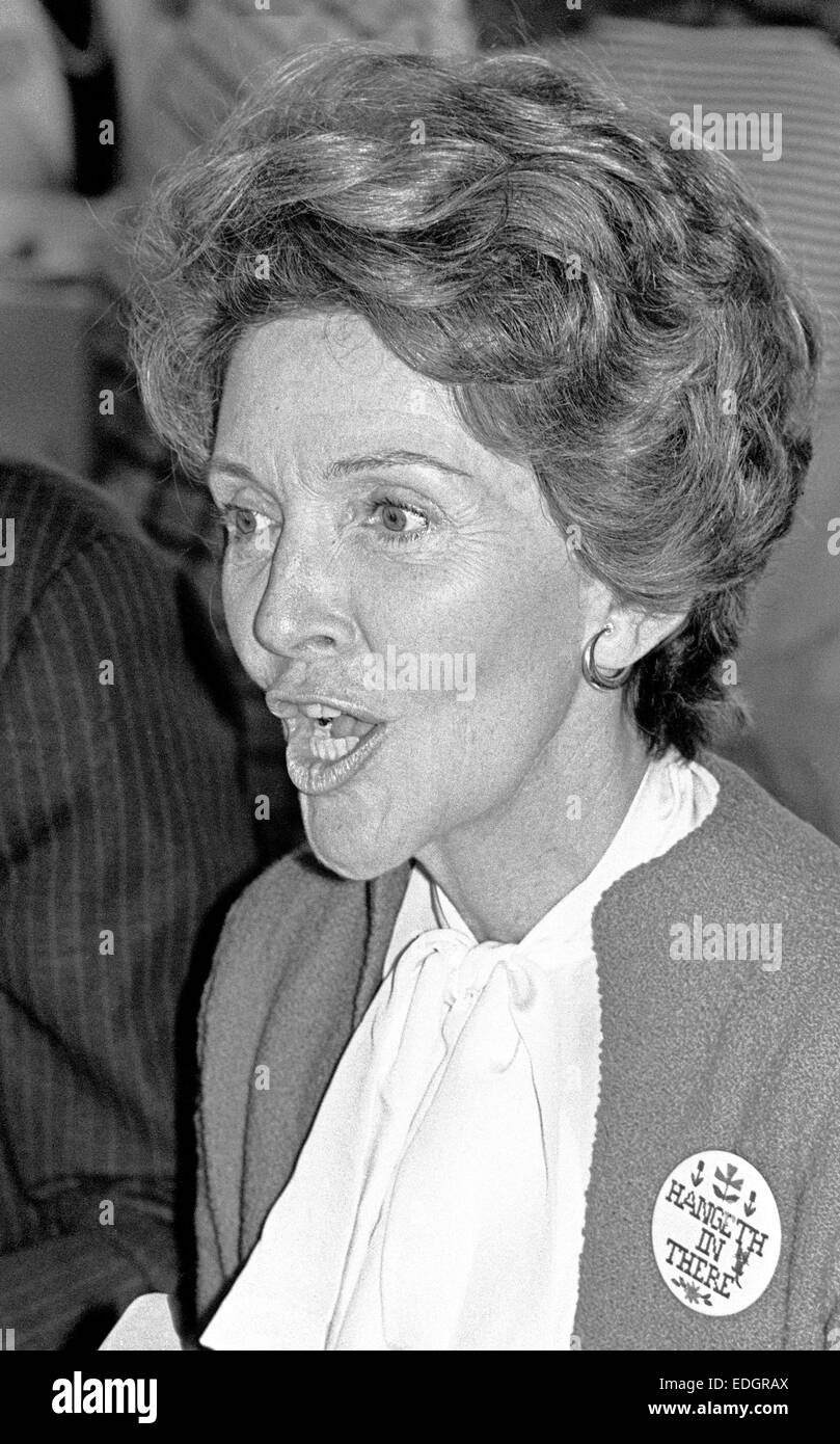 Nancy reagan hi-res stock photography and images - Alamy
