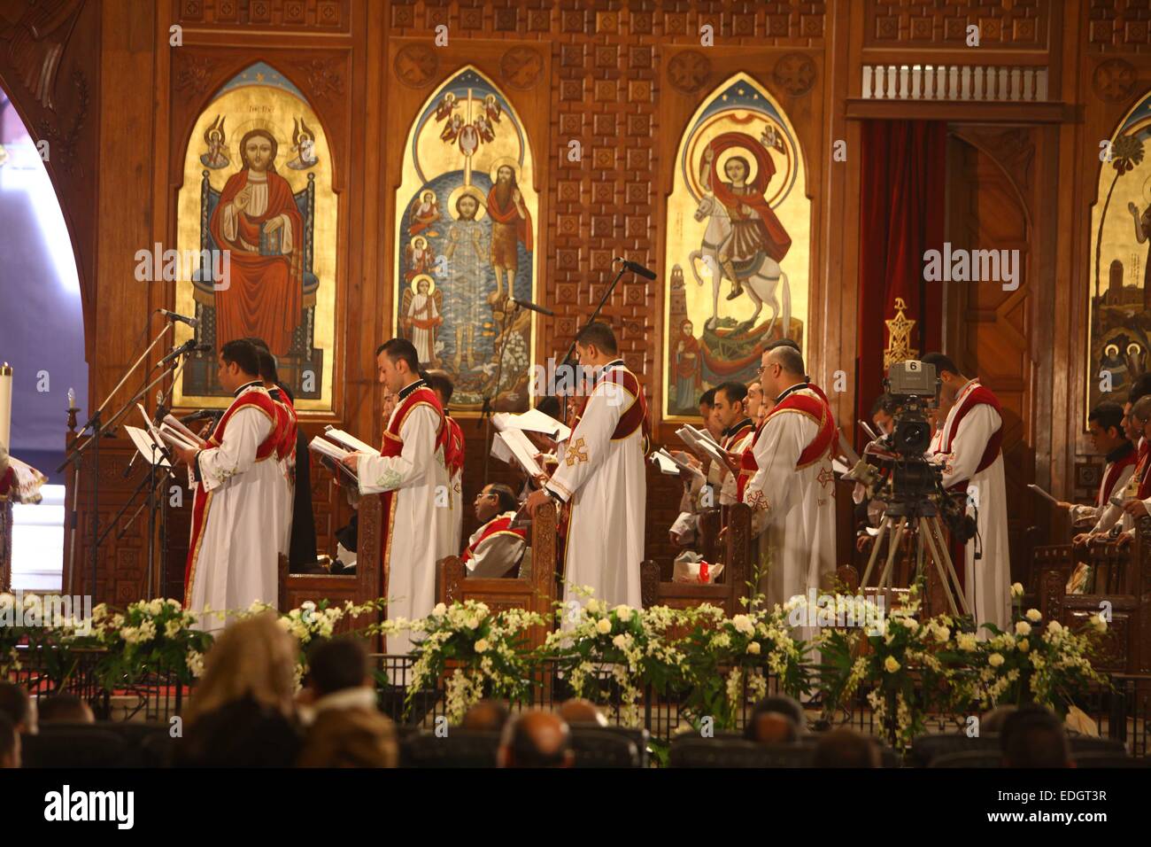 Coptic church at night egypt hi-res stock photography and images - Alamy