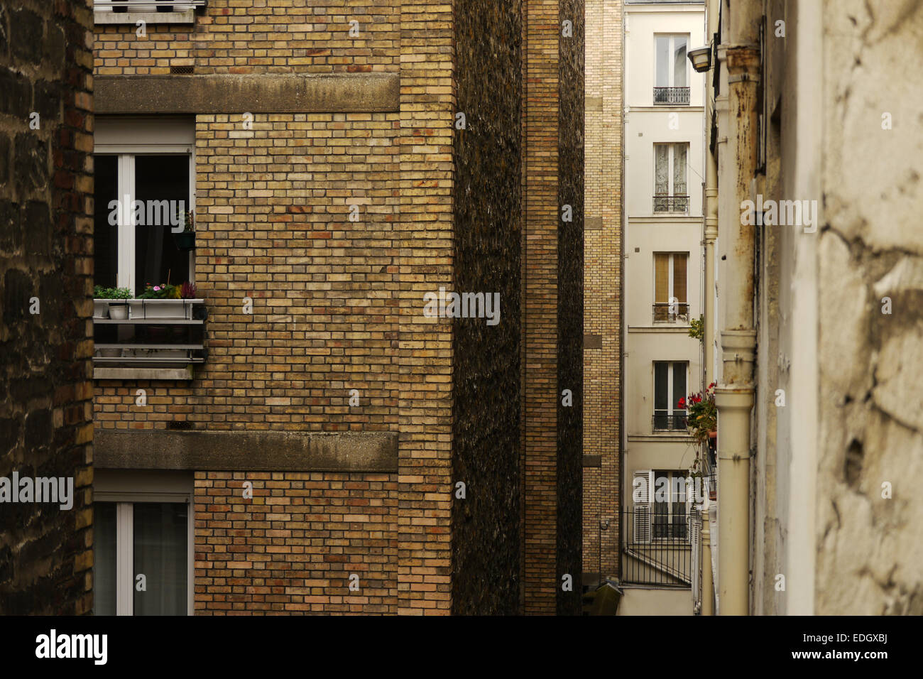 View from first floor window hi-res stock photography and images - Alamy