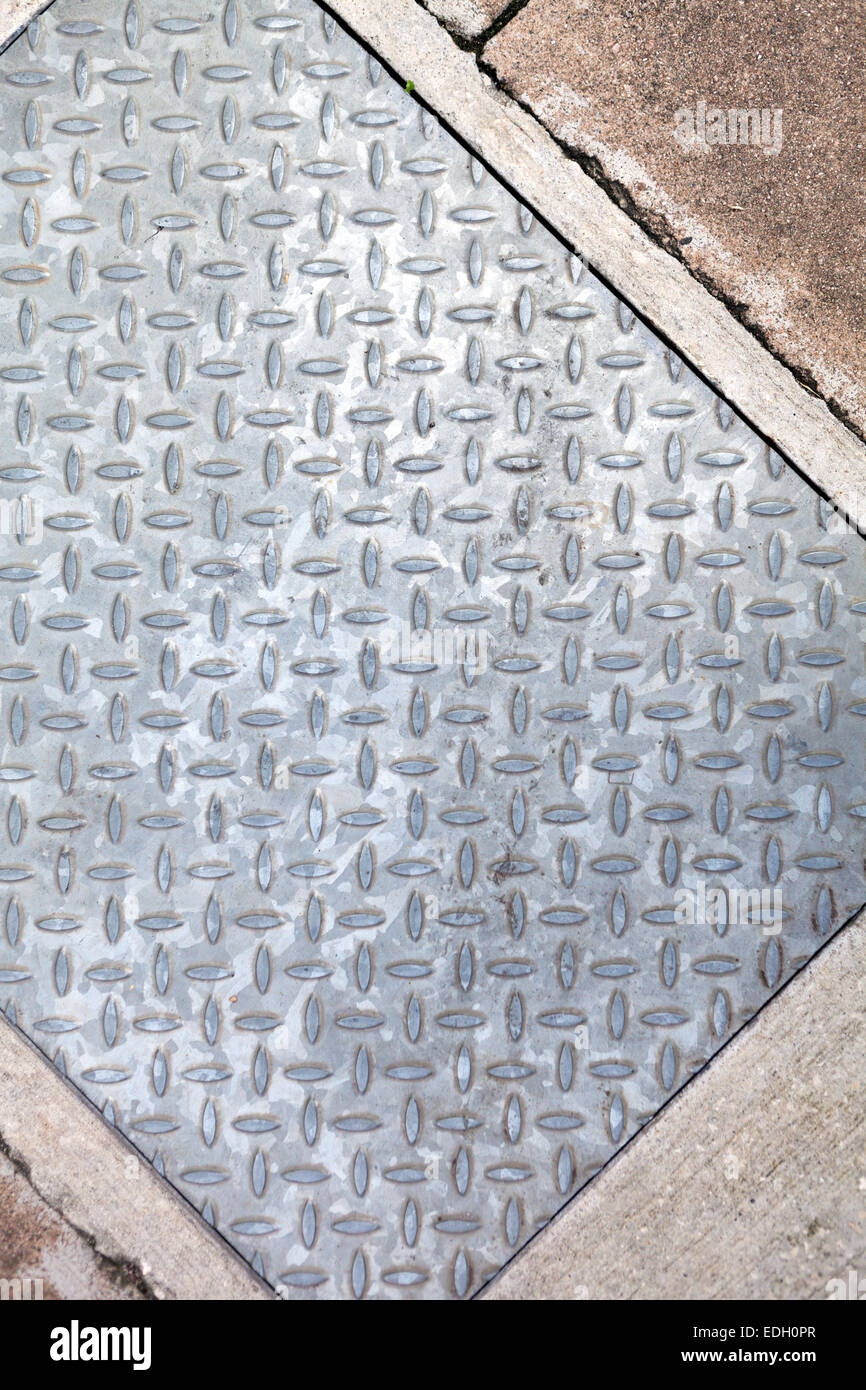 Metal Sidewalk Coverplates