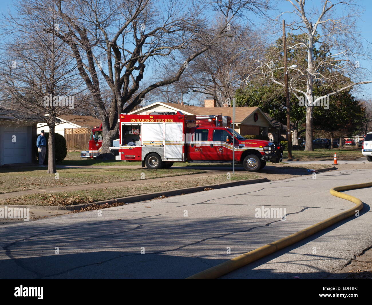 Fire knocks down hi-res stock photography and images - Alamy