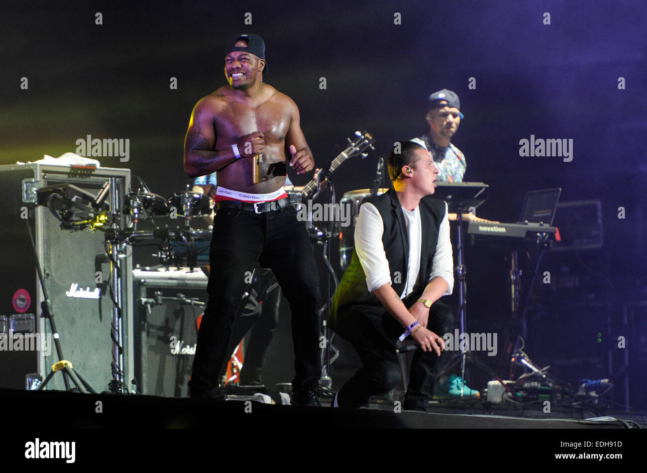 Wireless Festival - Day 1 - Performances - Rudimental ft. John Newman ...