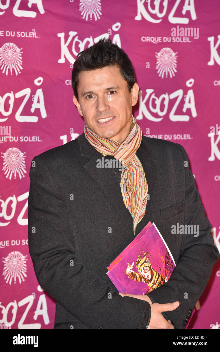 London, UK. 06th Jan, 2015. Jeremy Edwards attends the VIP performance ...