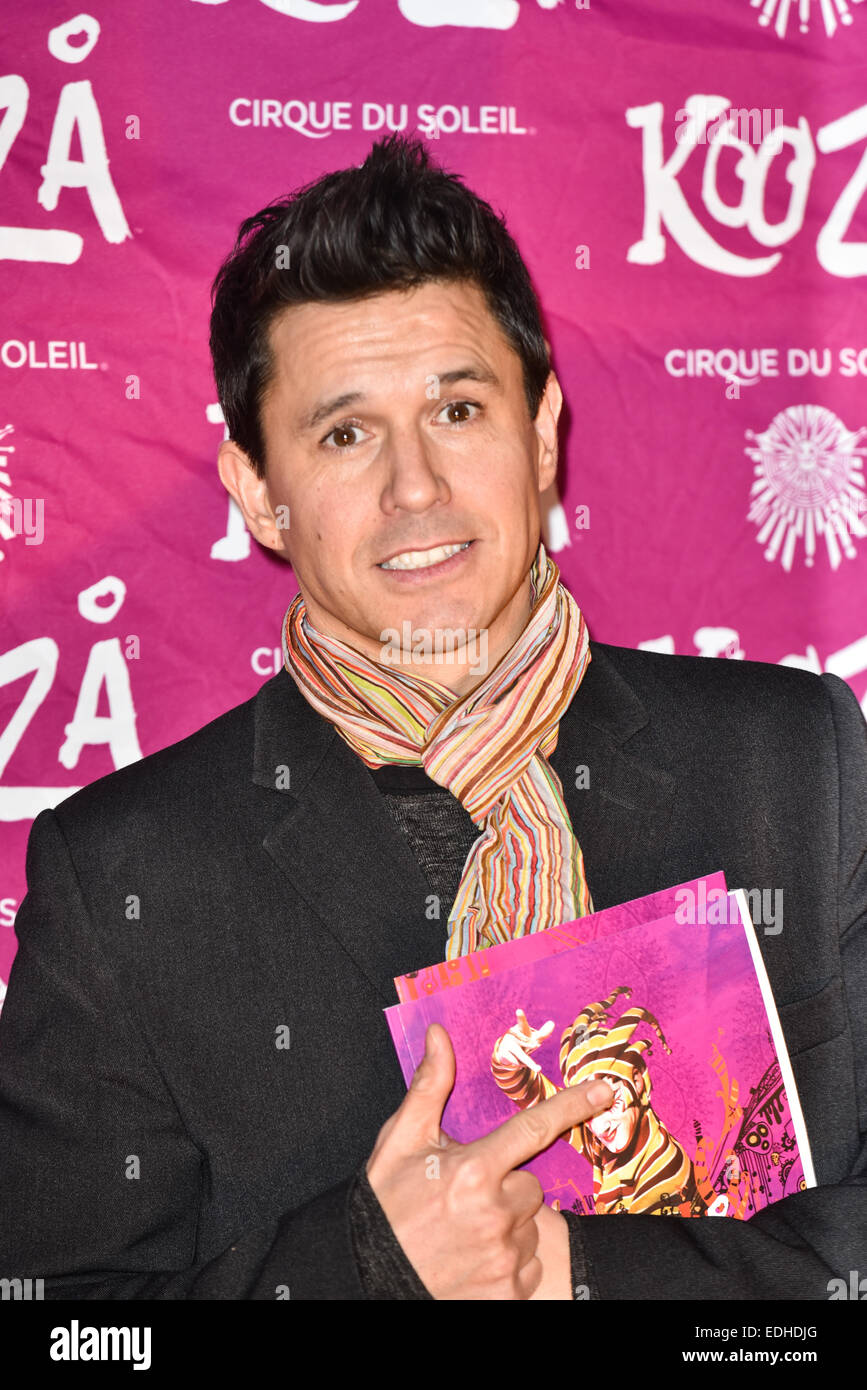 London, UK. 06th Jan, 2015. Jeremy Edwards attends the VIP performance ...