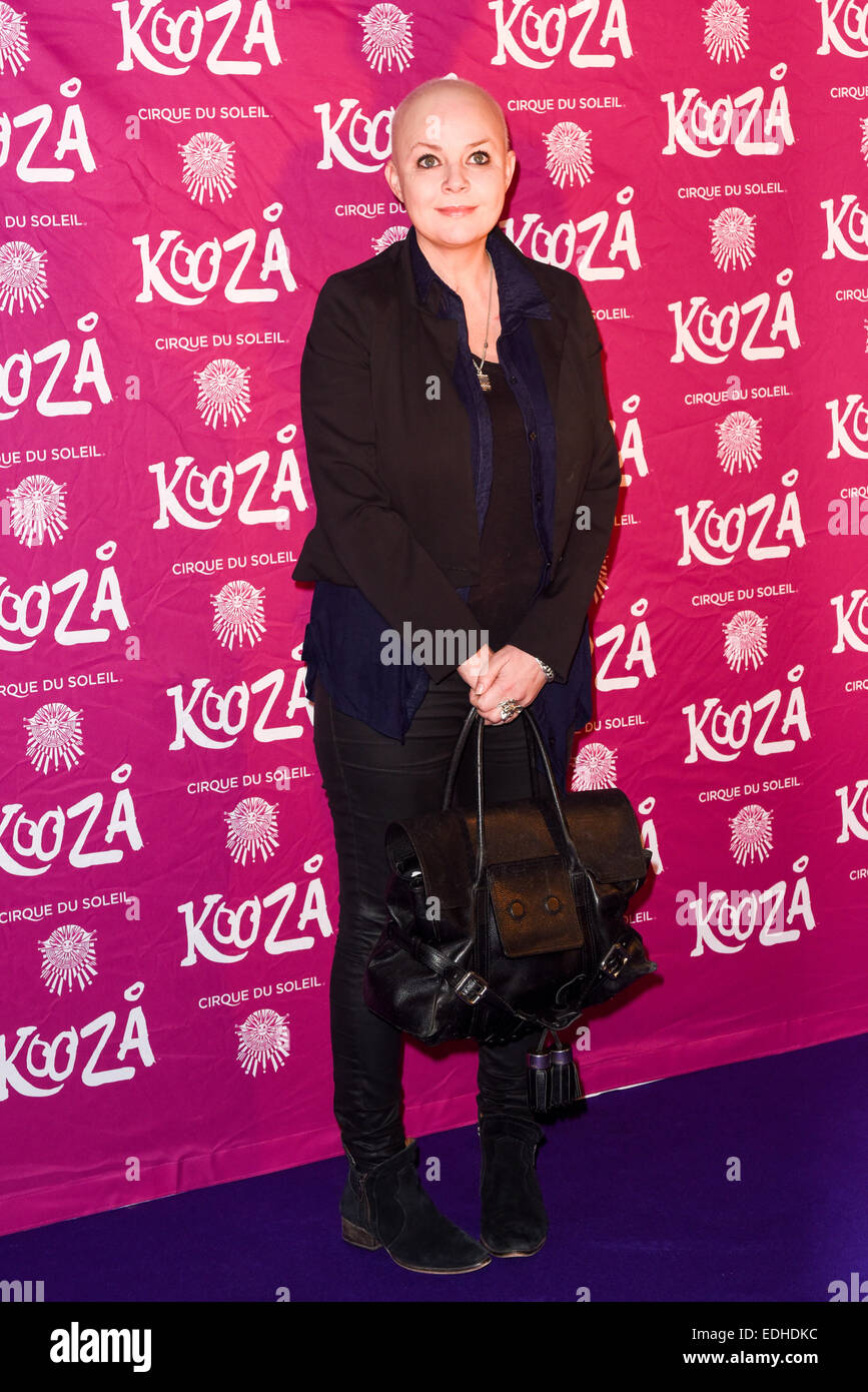 London, UK. 06th Jan, 2015. Gail Porter attends the VIP performance of ...