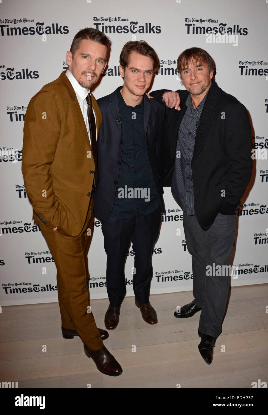 Richard linklater and ellar coltrane hi-res stock photography and ...