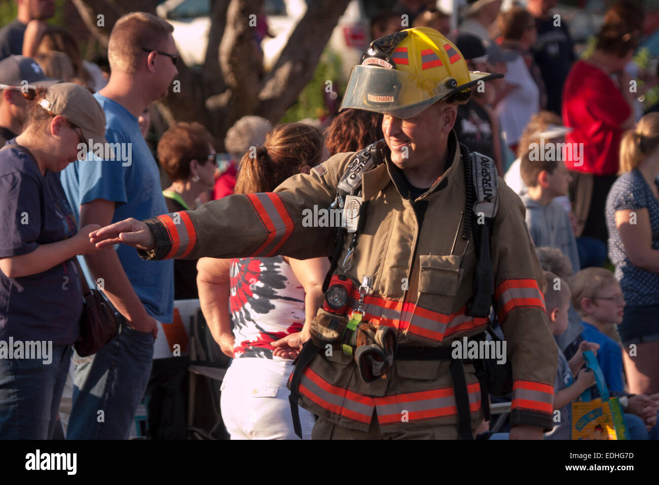 Firefighter parade hi-res stock photography and images - Alamy