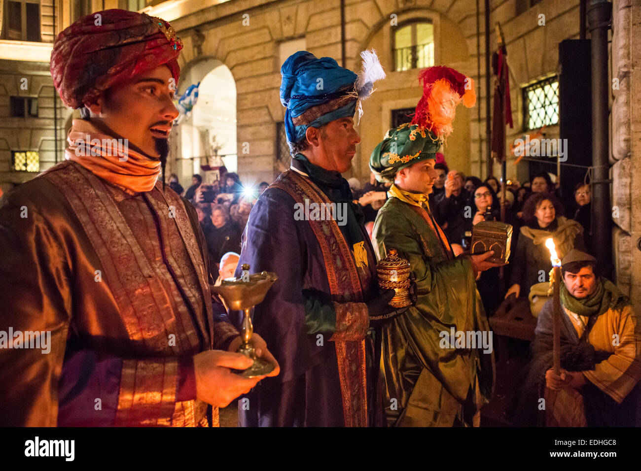 Epiphany ed three kings navona hi-res stock photography and images - Alamy