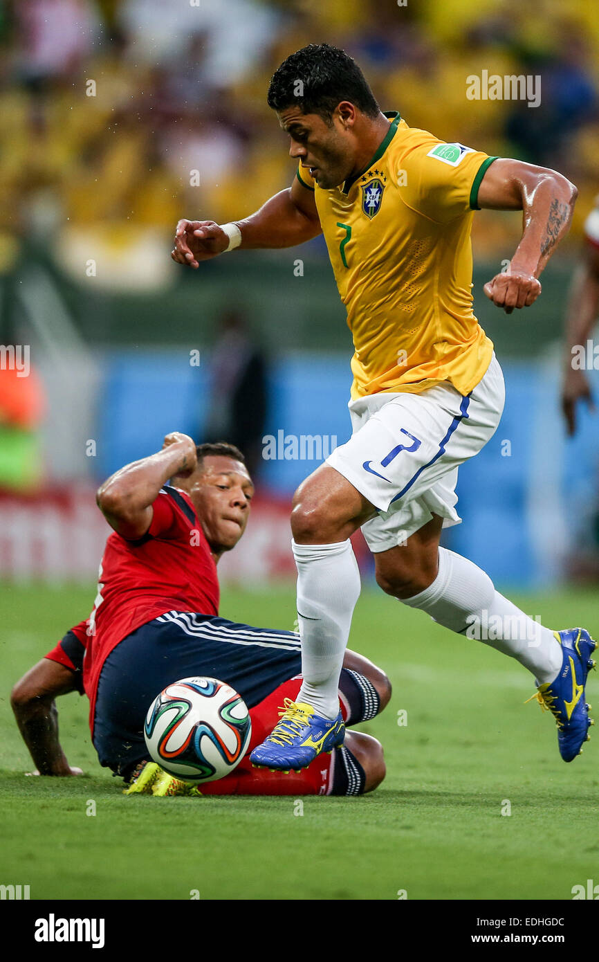 2014 FIFA World Cup - Quarter-Finals, Brazil (2) v (1) Colombia, held ...
