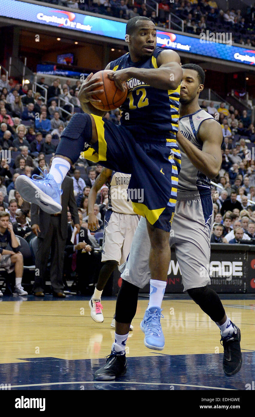 Washington, DC, USA. 6th Jan, 2015. 20150106 - Marquette guard Derrick ...
