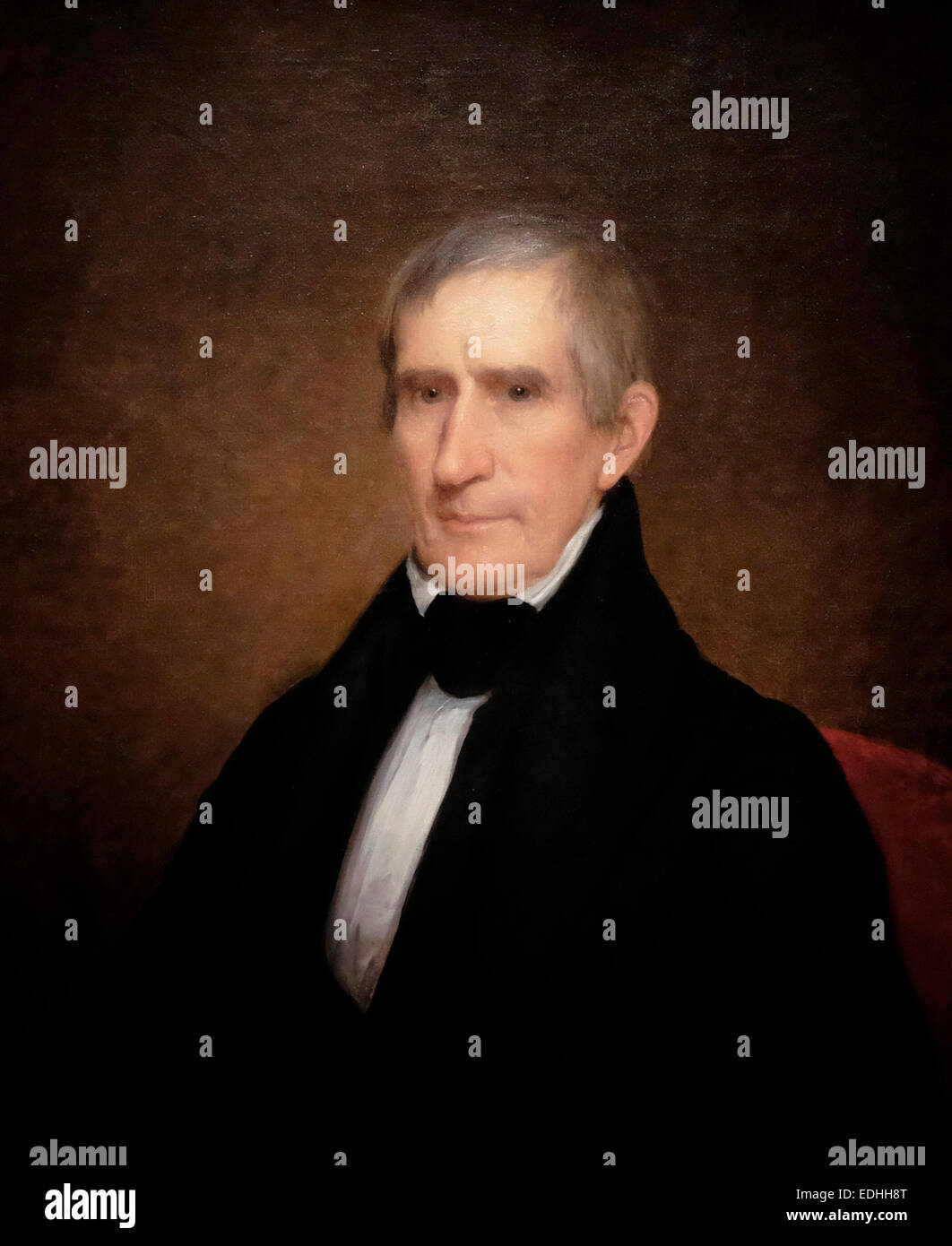 President William Henry Harrison - Albert Gallatin Holt, 1840 Stock ...