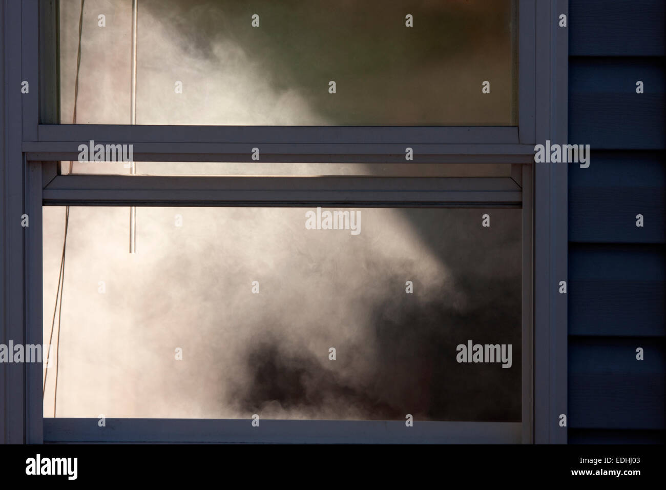 Fire damage seen home hi-res stock photography and images - Alamy