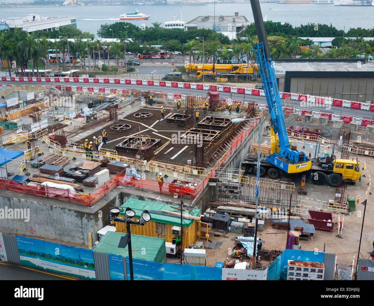 Hong kong construction hi-res stock photography and images - Alamy