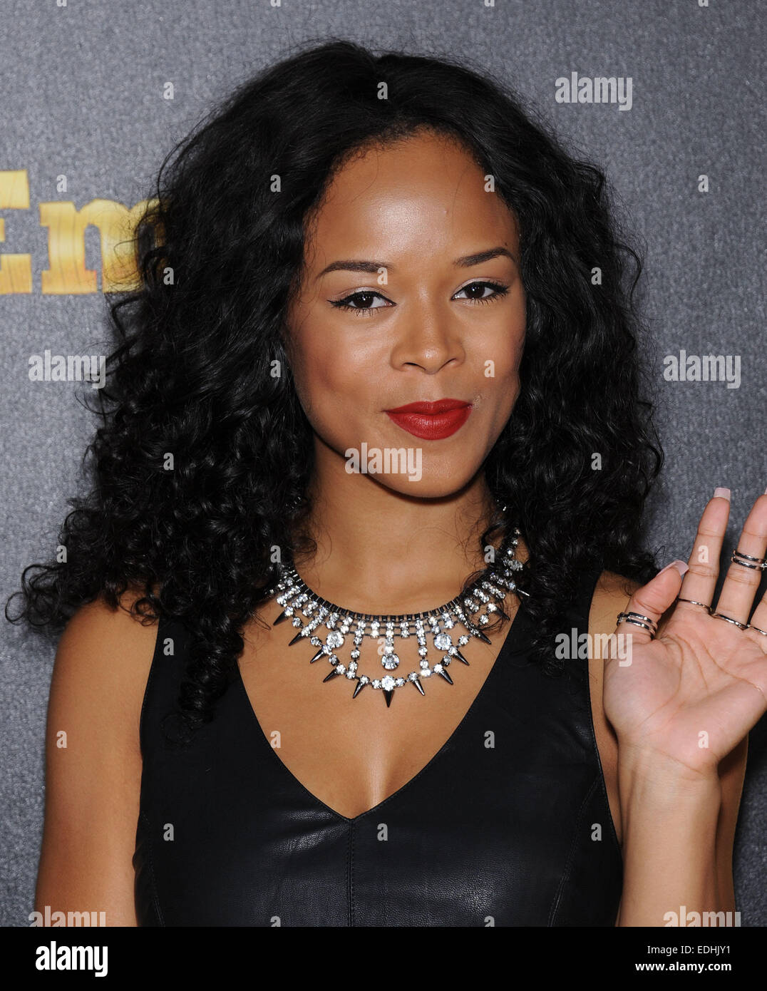 Hollywood, California, USA. 6th Jan, 2015. Serayah arrives for the ...