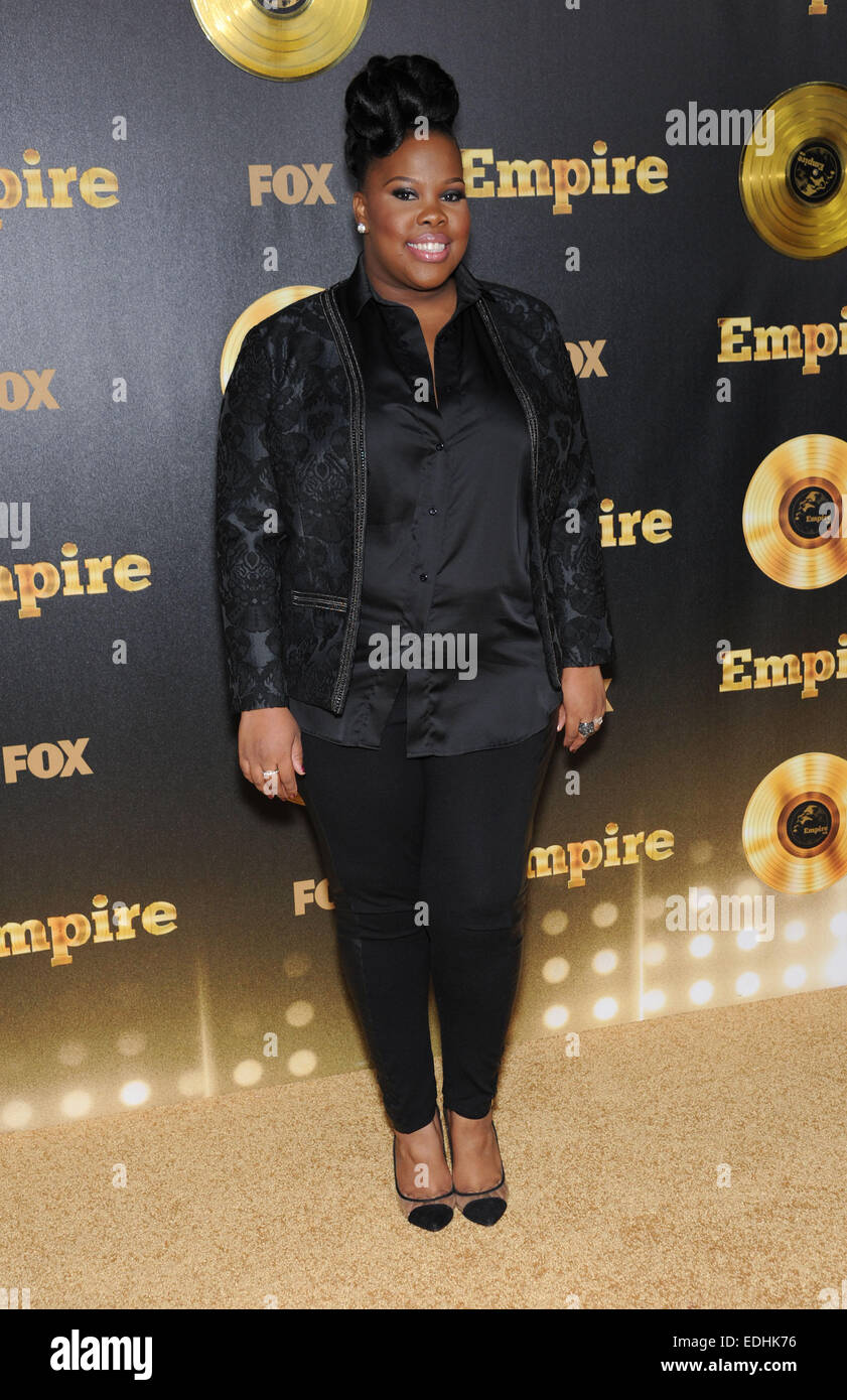 Hollywood, California, USA. 6th Jan, 2015. Amber Riley arrives for the ...