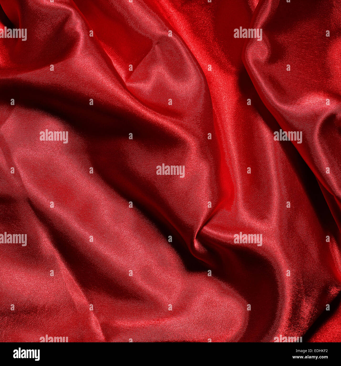 red satin material texture Stock Photo - Alamy