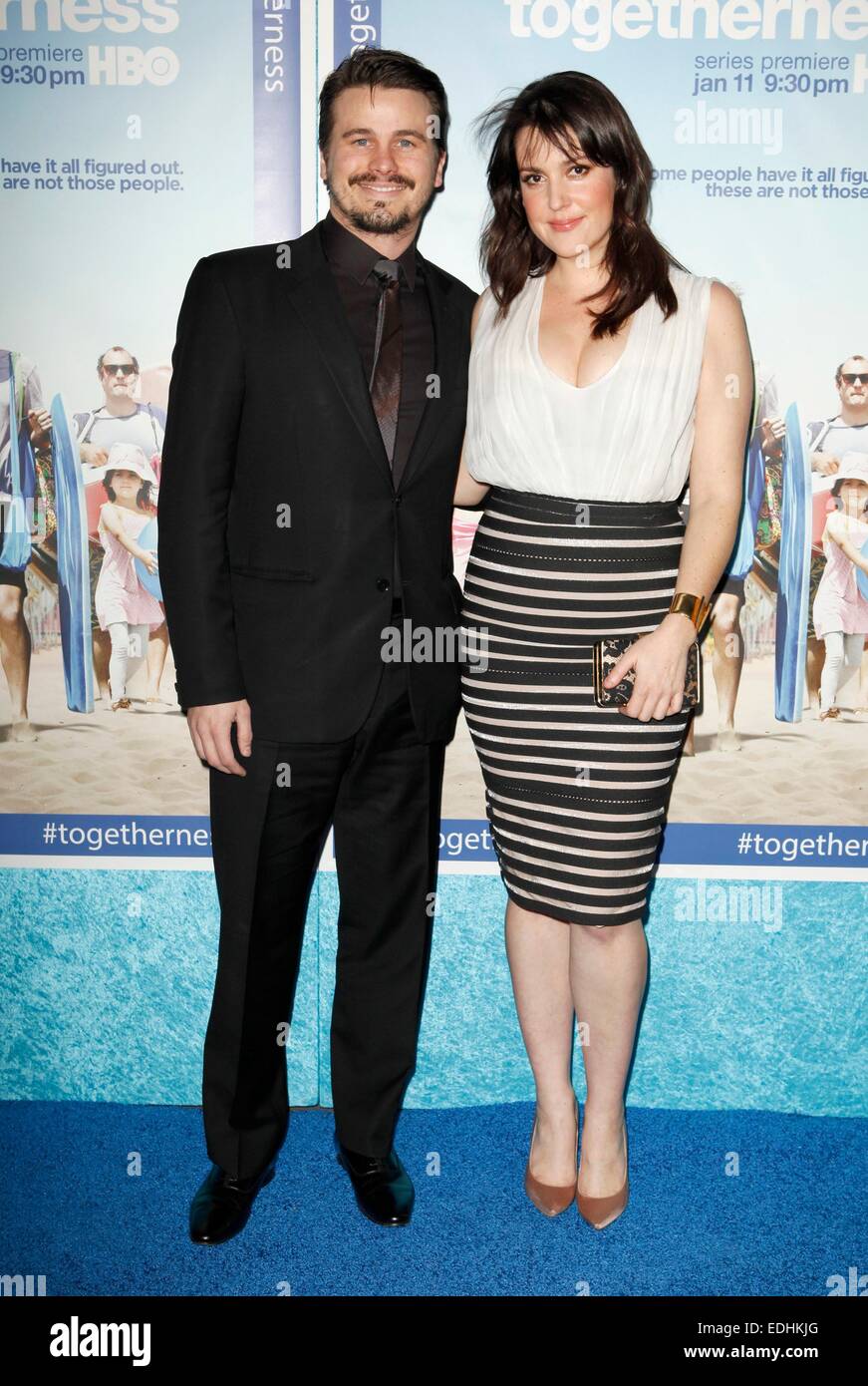 Los Angeles, CA, USA. 6th Jan, 2015. Jeremy Ritter, Melanie Lynskey at ...