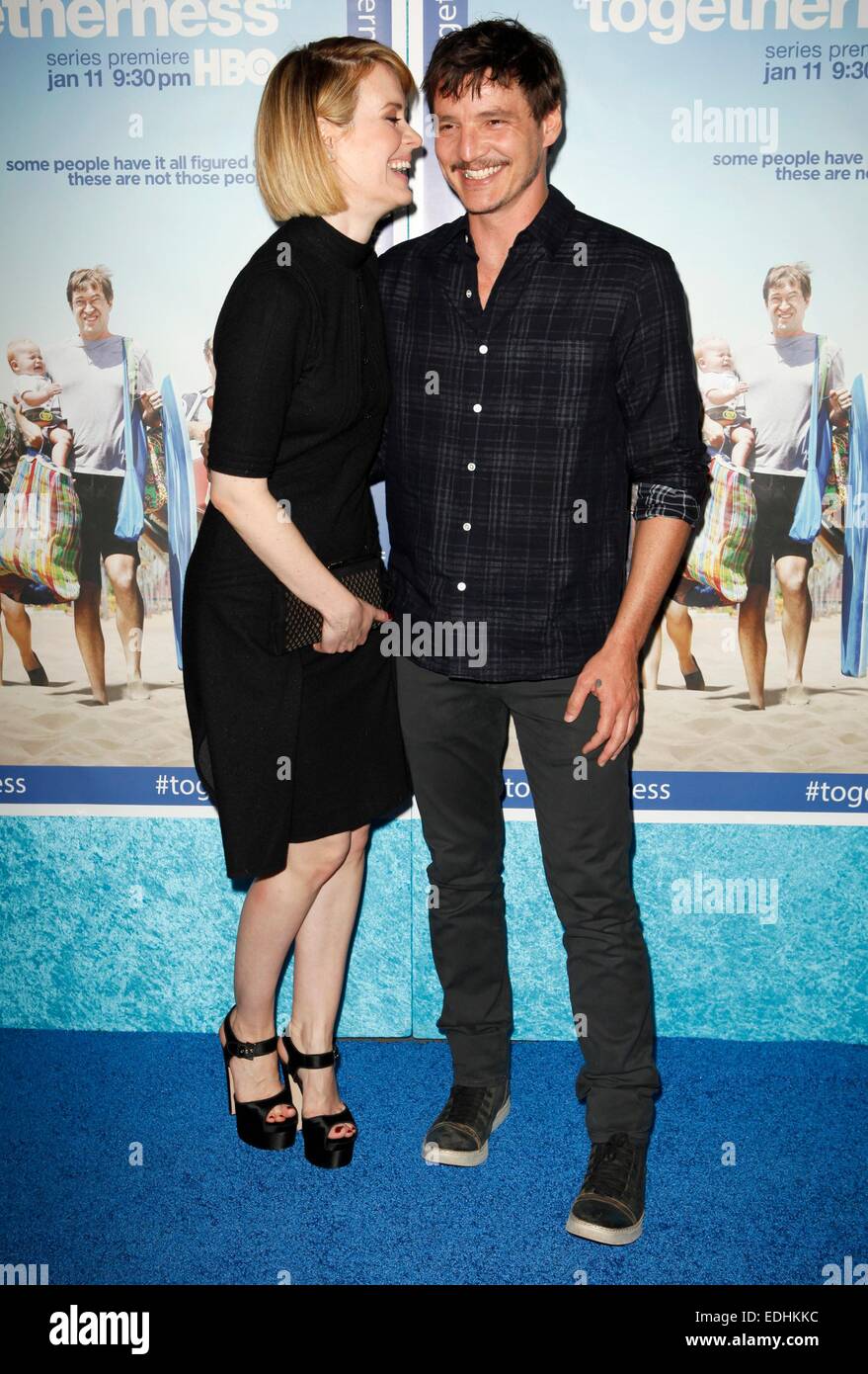 Los Angeles, CA, USA. 6th Jan, 2015. Sarah Paulson, Pedro Pascal at ...