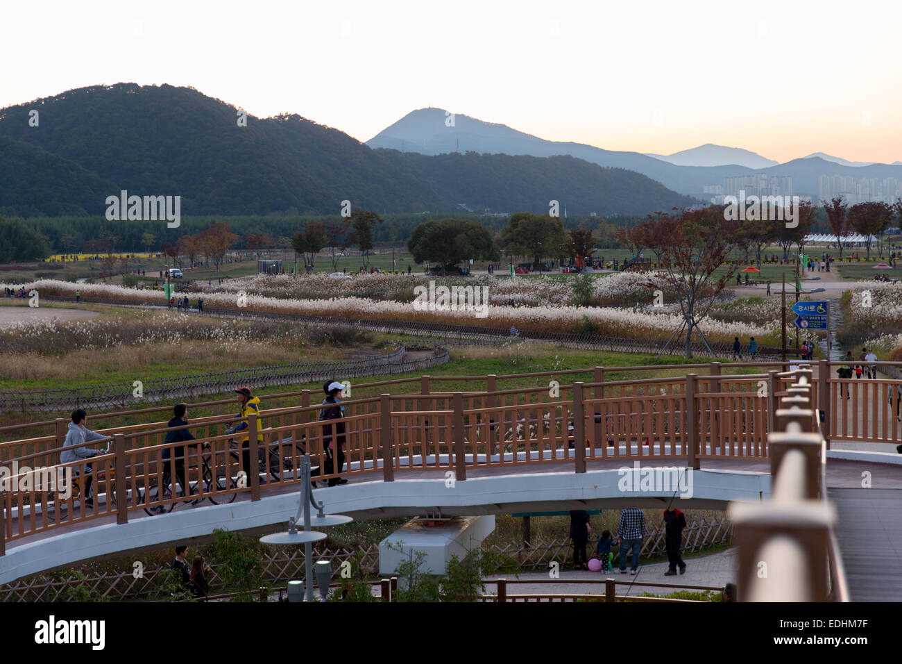 Landscape shot of the City of Ulsan in South Korea Stock Photo - Alamy