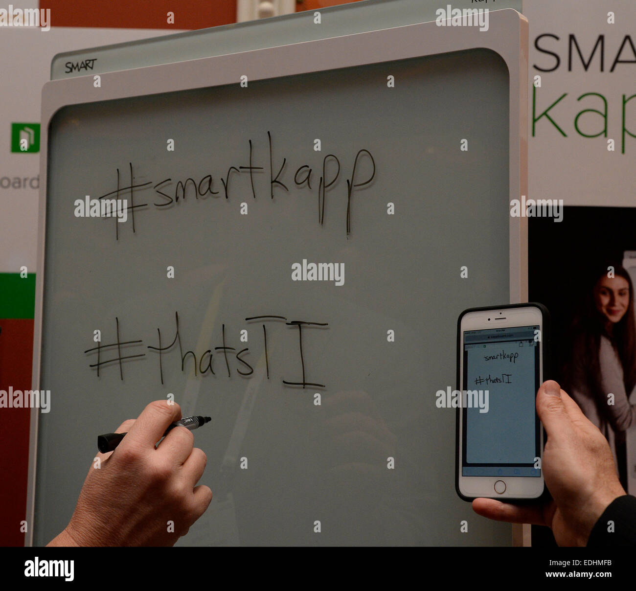 Las Vegas, Nevada, USA. 6th Jan, 2015. SMART kapp the reinvented dry ...