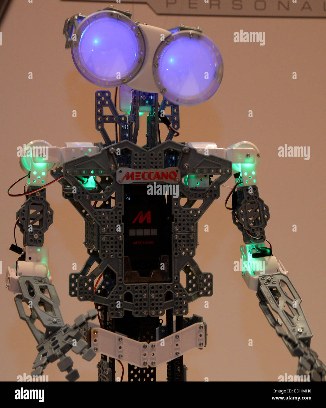 Las Vegas, Nevada, USA. 6th Jan, 2015. Meccano shows the newest in ...