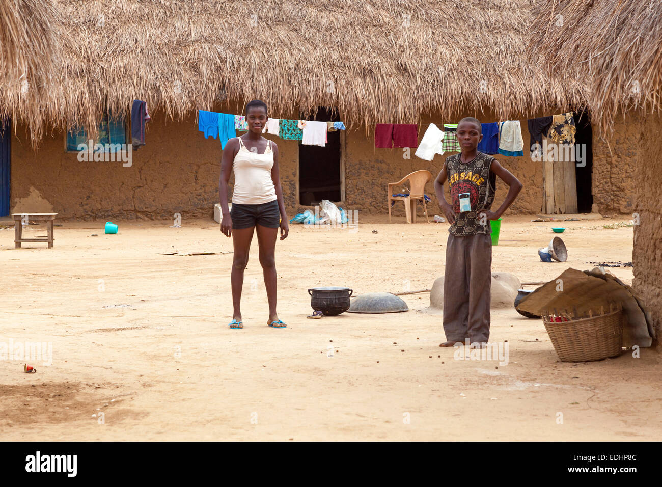 Rural ghana hi-res stock photography and images - Alamy