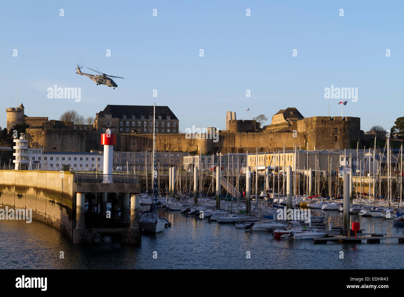 France brittany finistere brest castle hi-res stock photography and ...