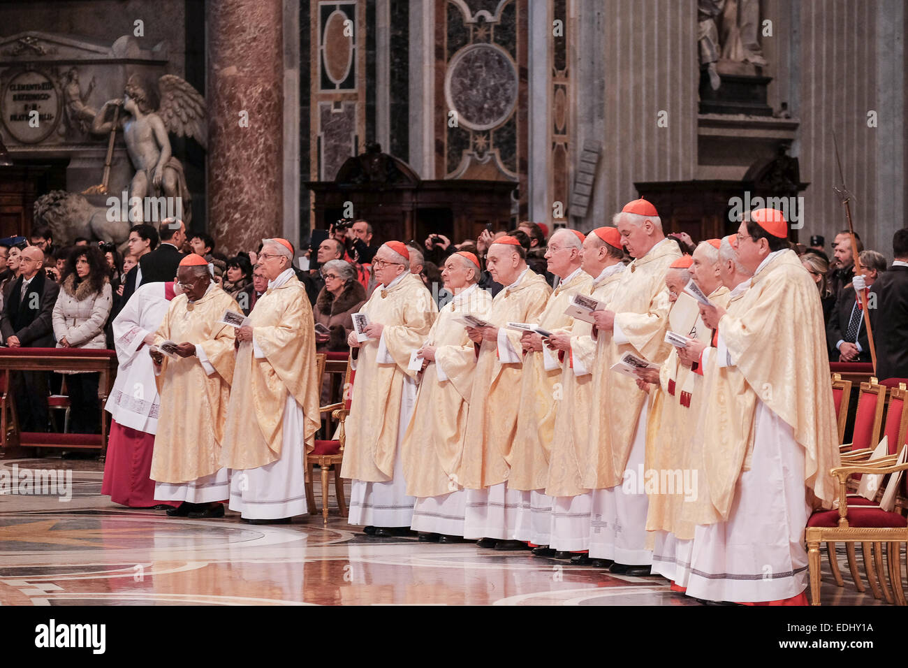 Holy Mass of the Epiphany - Pope Francis Stock Photo - Alamy