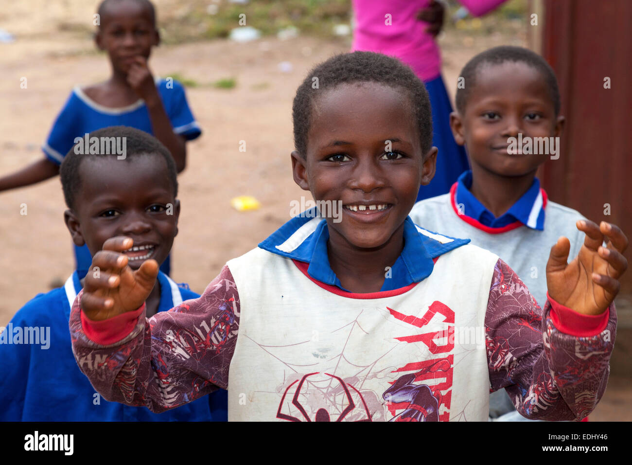 Ghana school kids hi-res stock photography and images - Alamy
