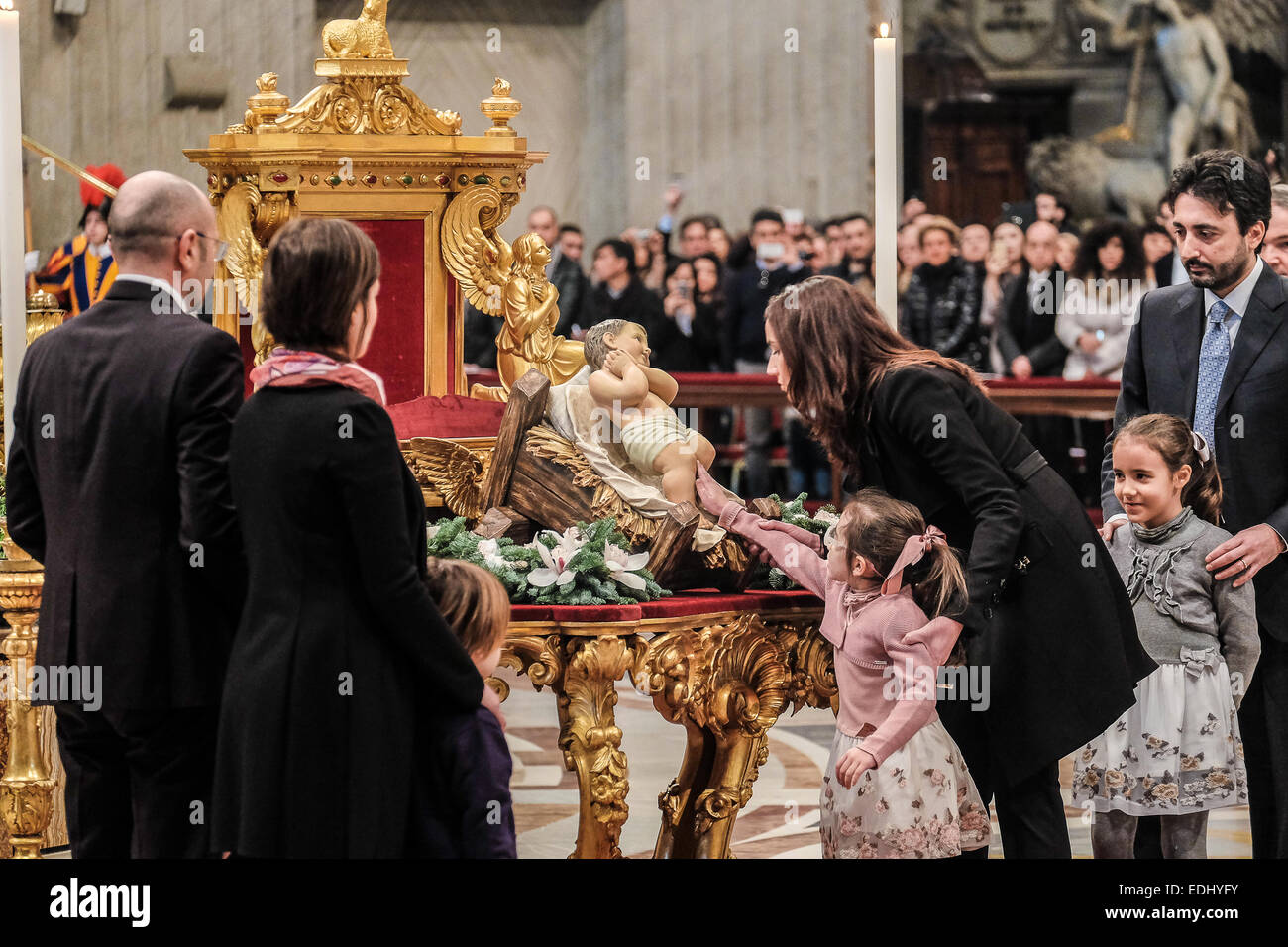 Holy Mass of the Epiphany - Pope Francis Stock Photo - Alamy
